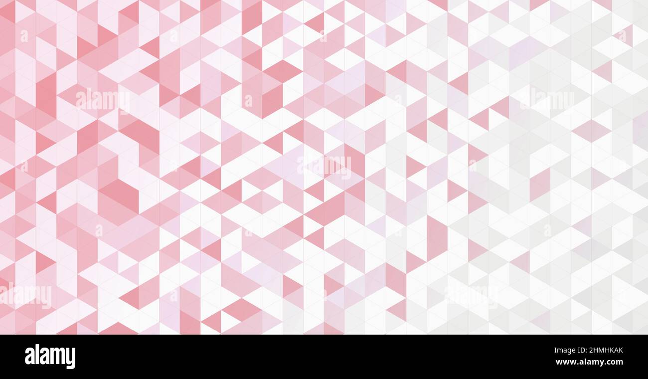 Abstract white and red background, many triangles - Vector illustration ...