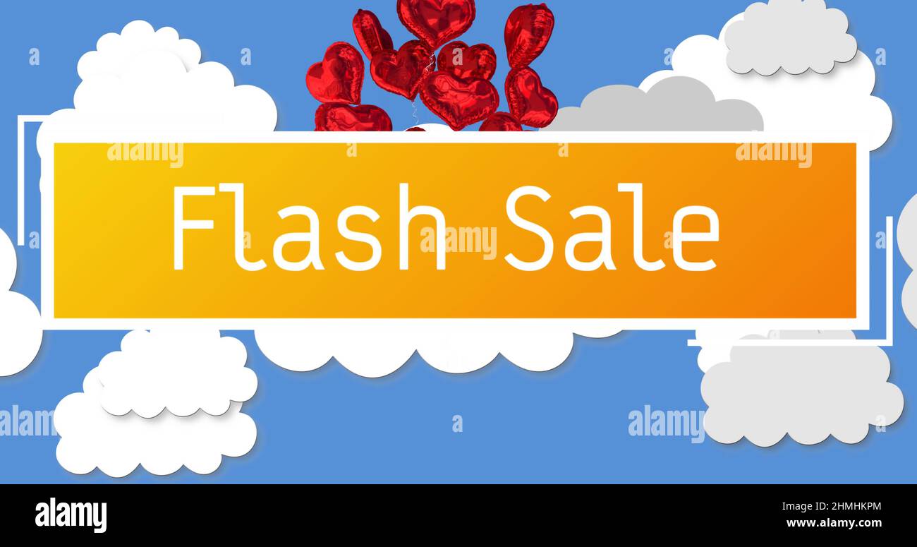 Red balloon message in sky hi-res stock photography and images - Alamy