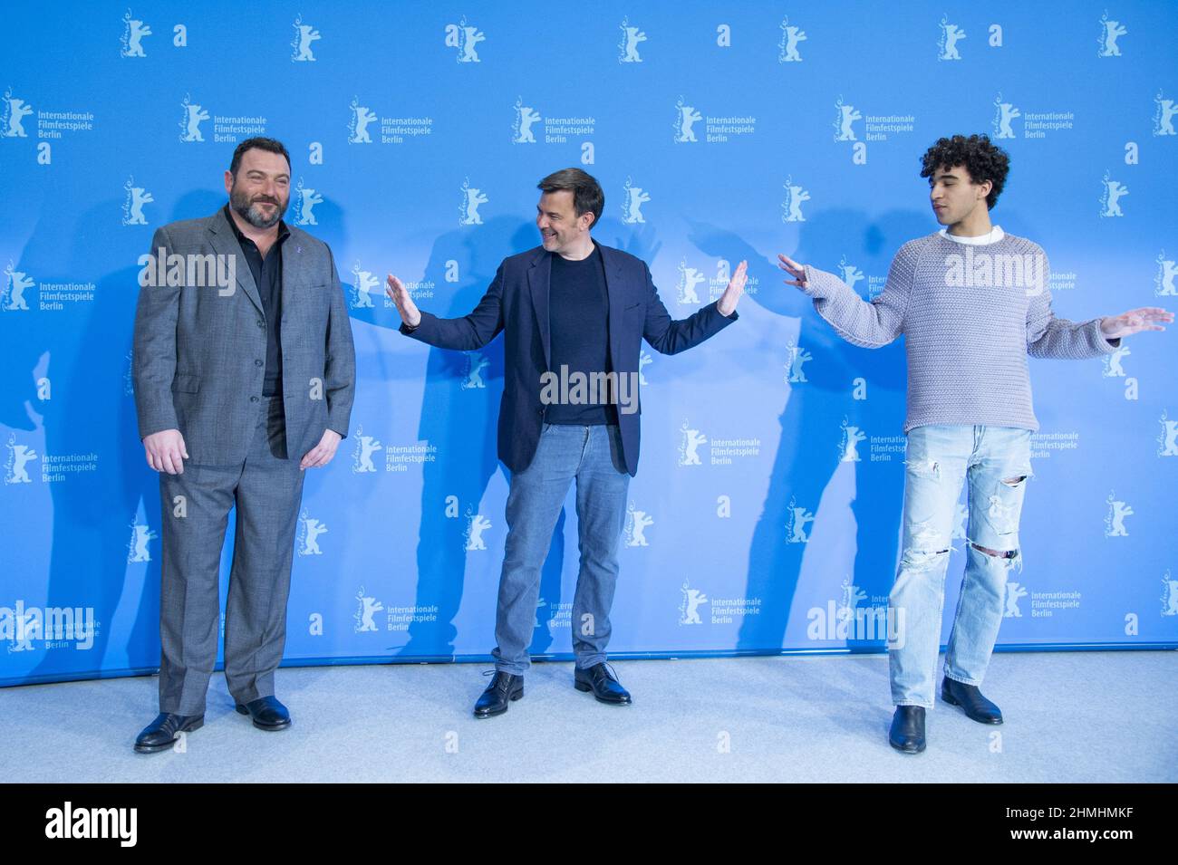 Berlin, Germany. 10th Feb, 2022. Denis Menochet, Francois Ozon and ...
