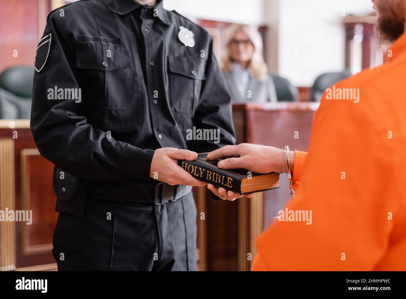 Man bible oath hi-res stock photography and images - Alamy