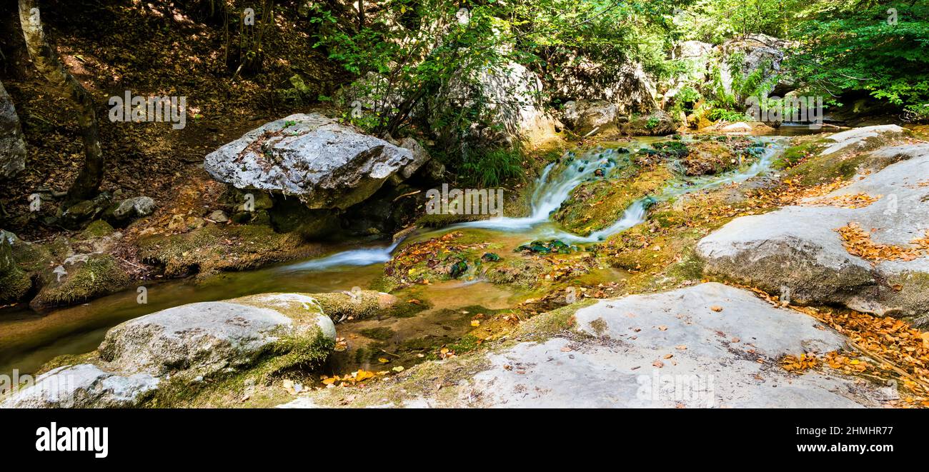 Current rocky stream bed hi-res stock photography and images - Alamy