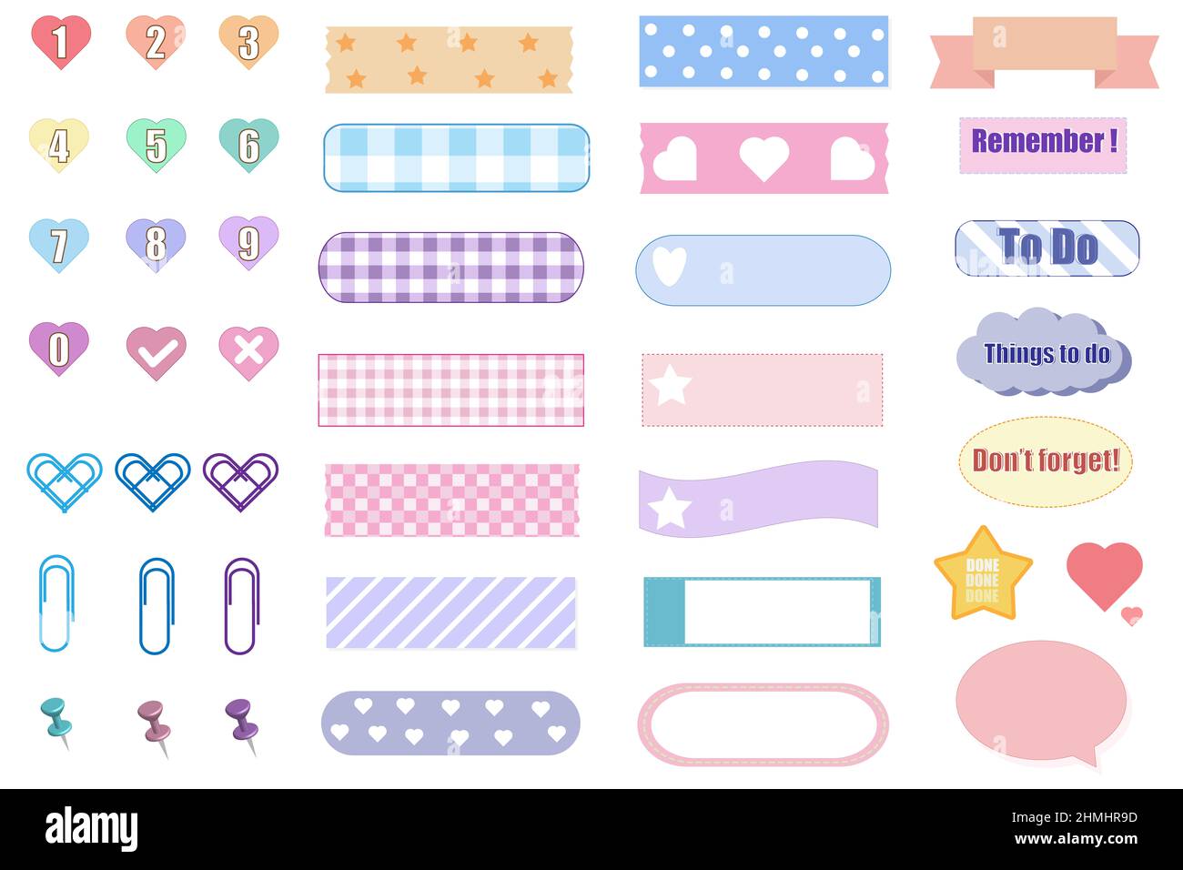 Purple pin paper hi-res stock photography and images - Alamy