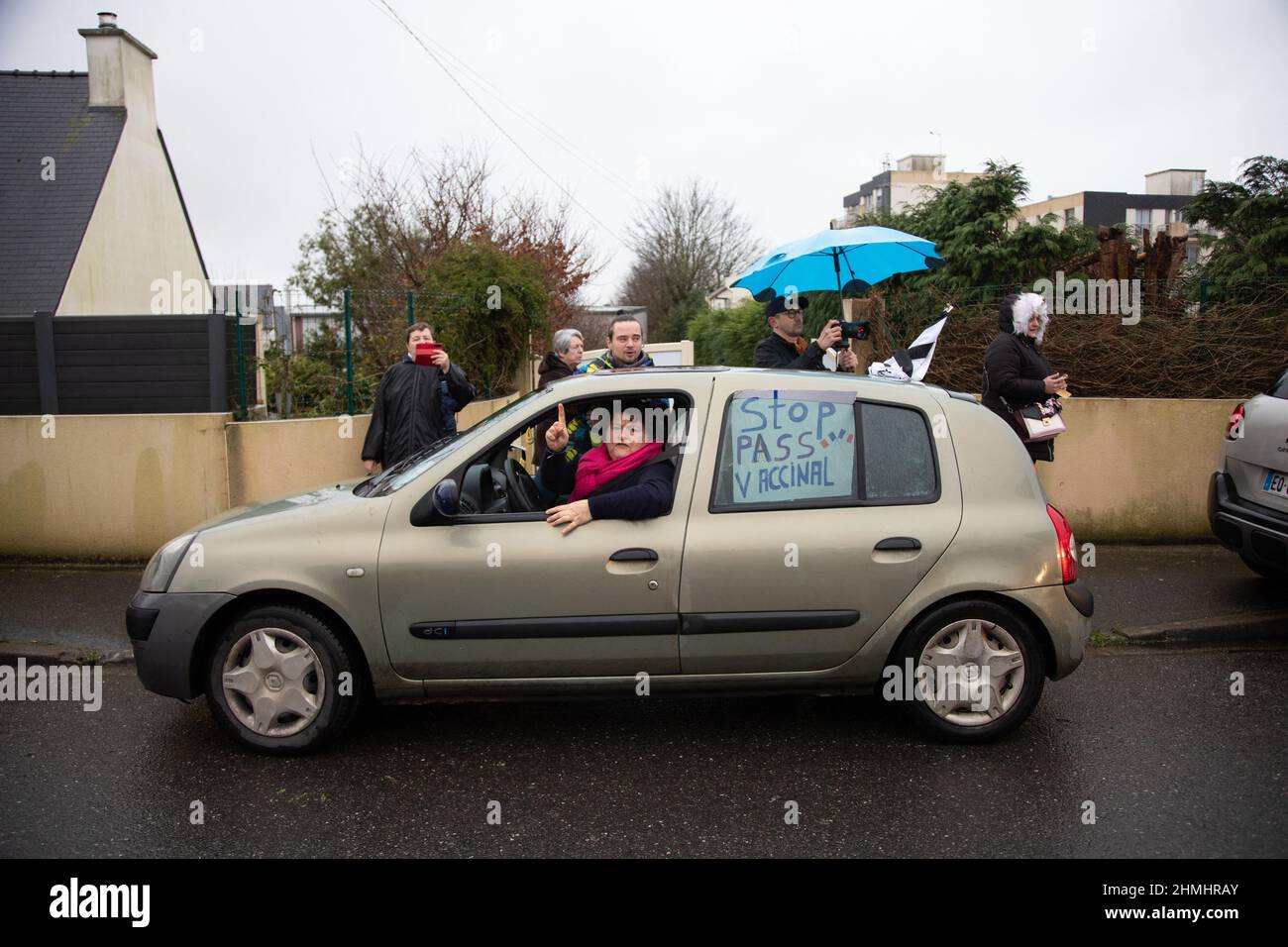 Inspired by Canadian protests, French 'freedom convoy' (Convoi de la ...