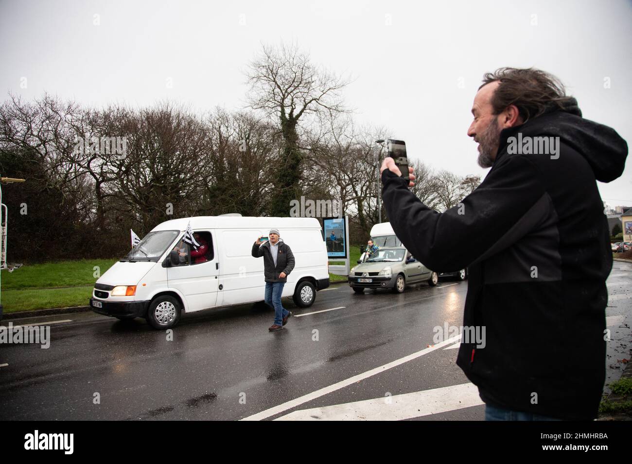 Inspired by Canadian protests, French 'freedom convoy' (Convoi de la ...