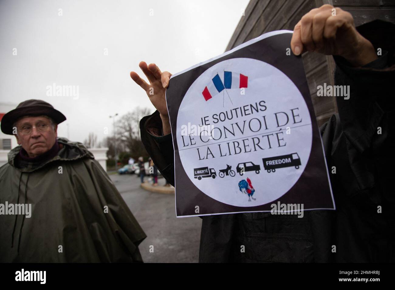 Inspired by Canadian protests, French 'freedom convoy' (Convoi de la ...