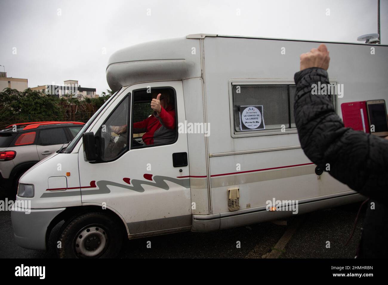 Inspired by Canadian protests, French 'freedom convoy' (Convoi de la ...