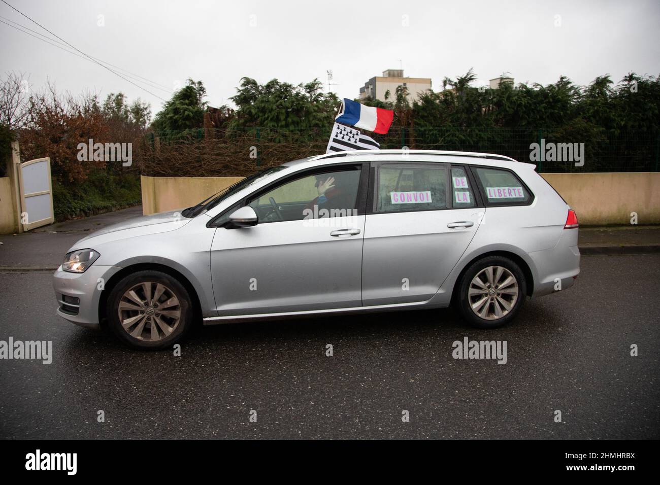 Inspired by Canadian protests, French 'freedom convoy' (Convoi de la ...