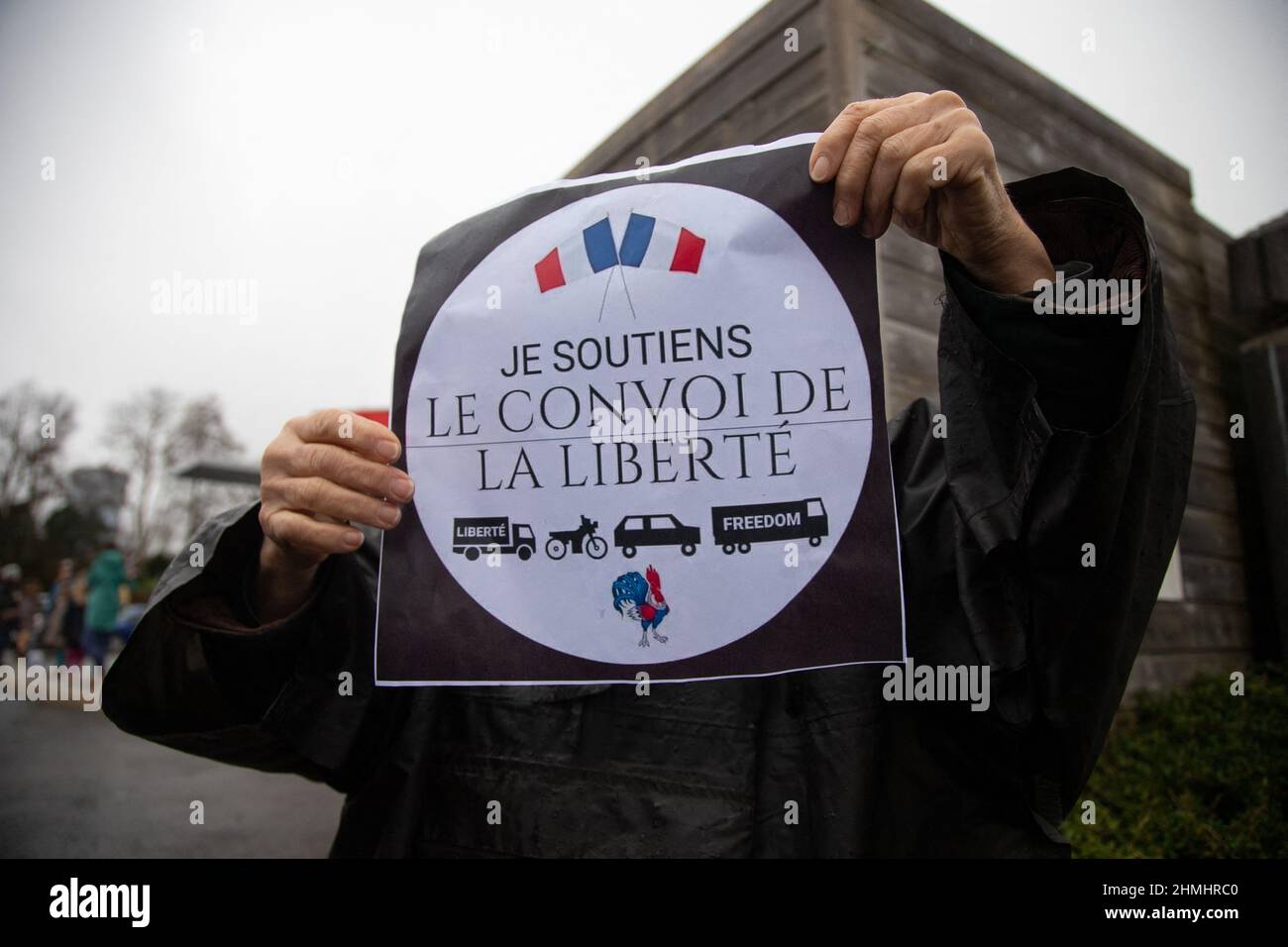 Inspired by Canadian protests, French 'freedom convoy' (Convoi de la ...