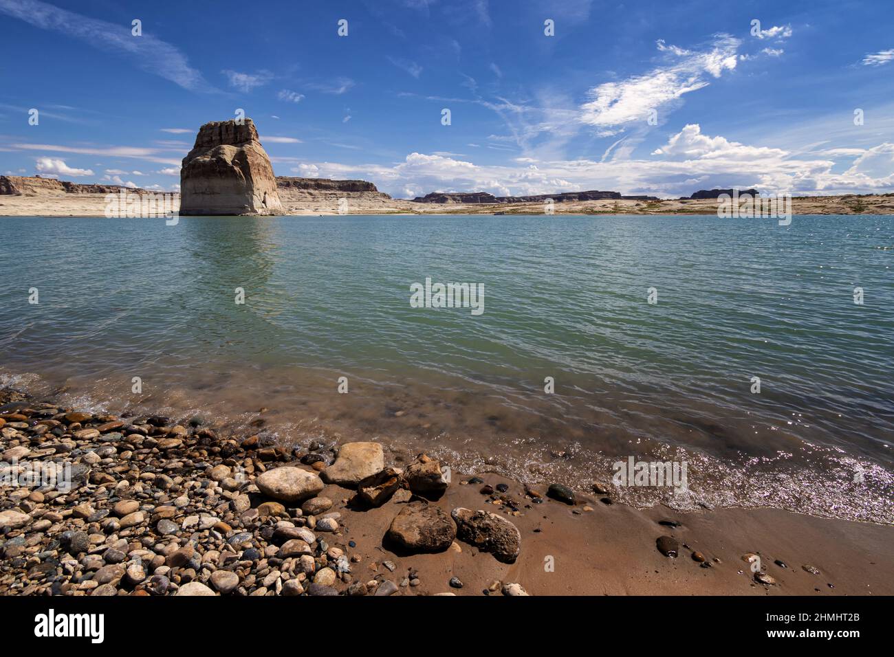 Summer in Lake Powell, Arizona Stock Photo - Alamy