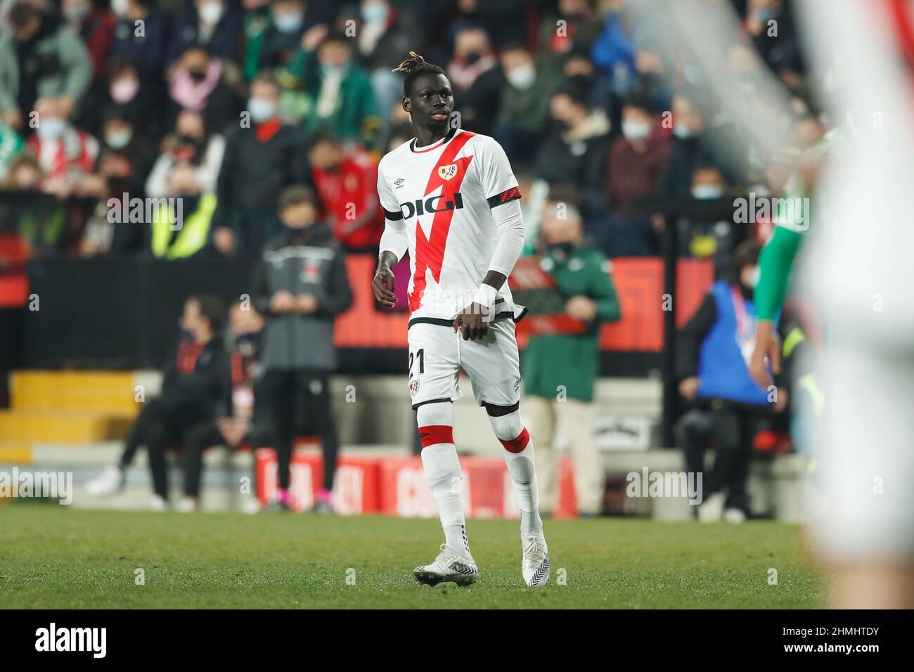 Pathe Ciss (Rayo), FEBRUARY 9, 2022 - Football / Soccer : Spanish "Copa ...
