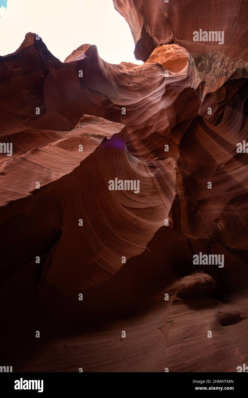 Upper Antelope Canyon in Page, Arizona Stock Photo - Alamy