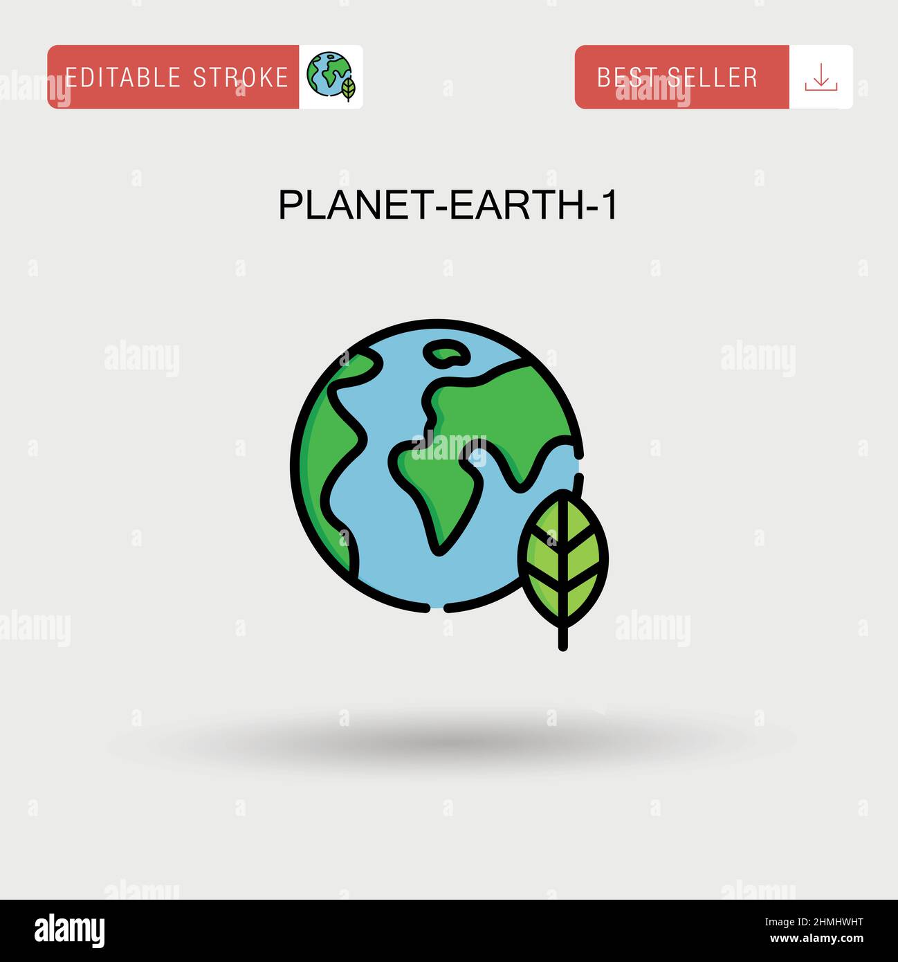 Line drawing earth vector Stock Vector Images - Alamy