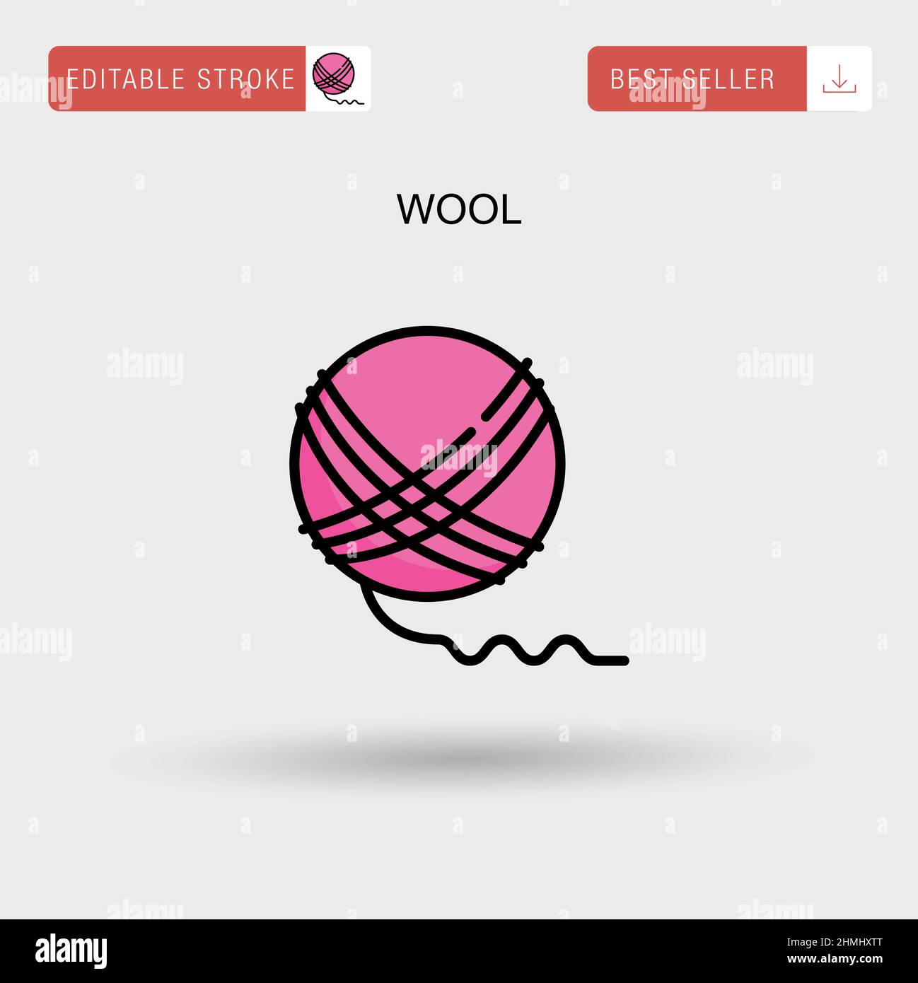 Wool fabric background Stock Vector Images - Alamy