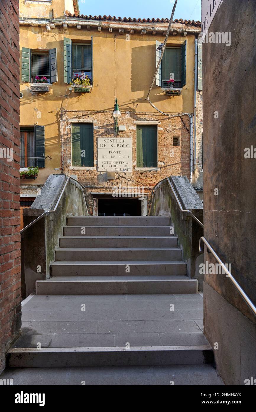 Venice, Italy, a typical jumper Stock Photo - Alamy