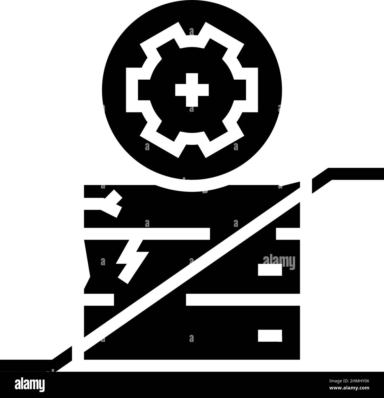 restore furniture glyph icon vector illustration Stock Vector Image ...