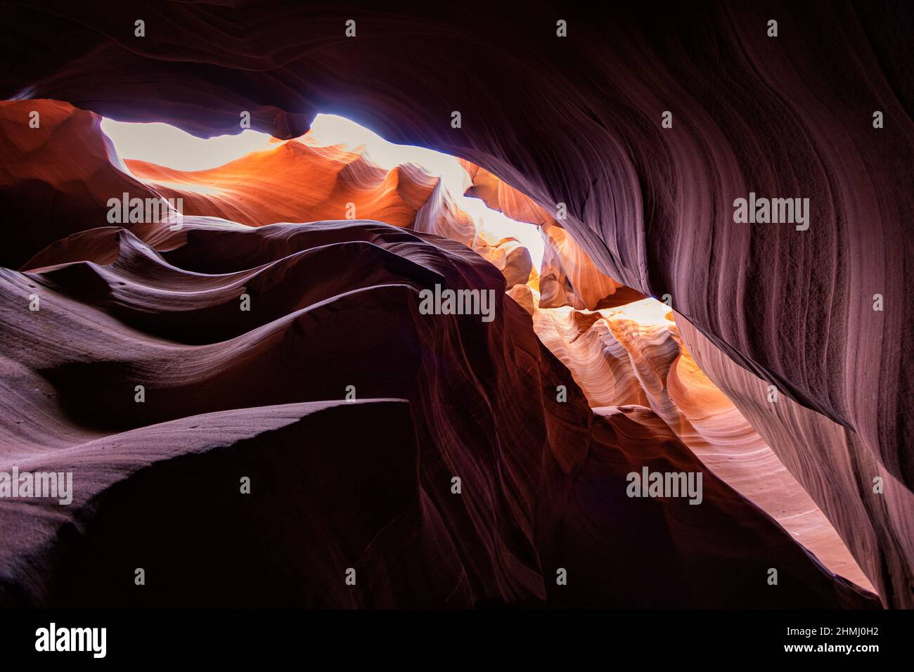 Upper Antelope Canyon in Page, Arizona Stock Photo - Alamy