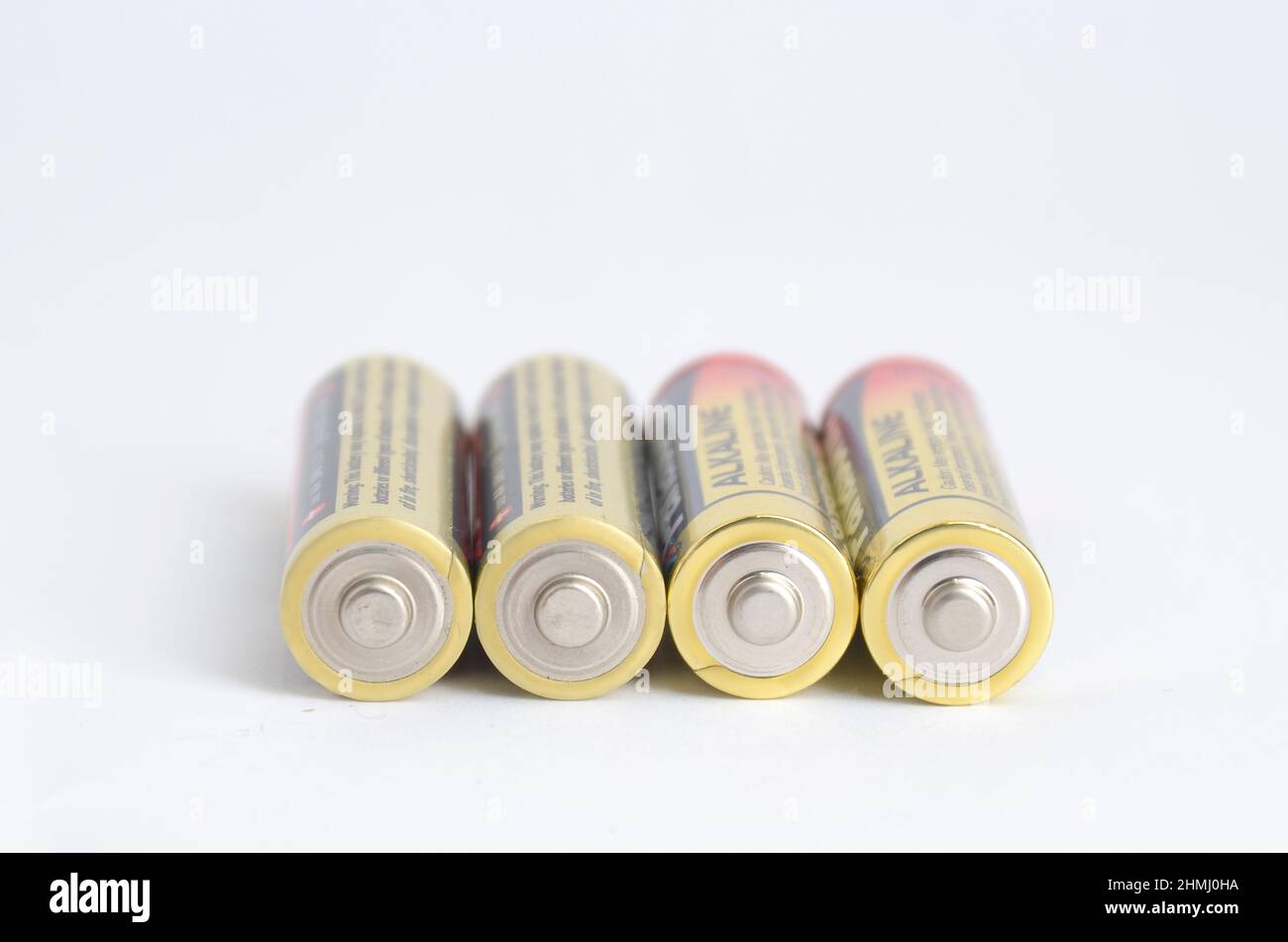 AA size battery for electronic divice Stock Photo - Alamy