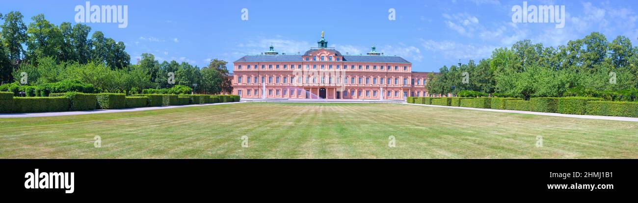 Garden View of the Residence Castle in Rastatt, Germany Stock Photo - Alamy