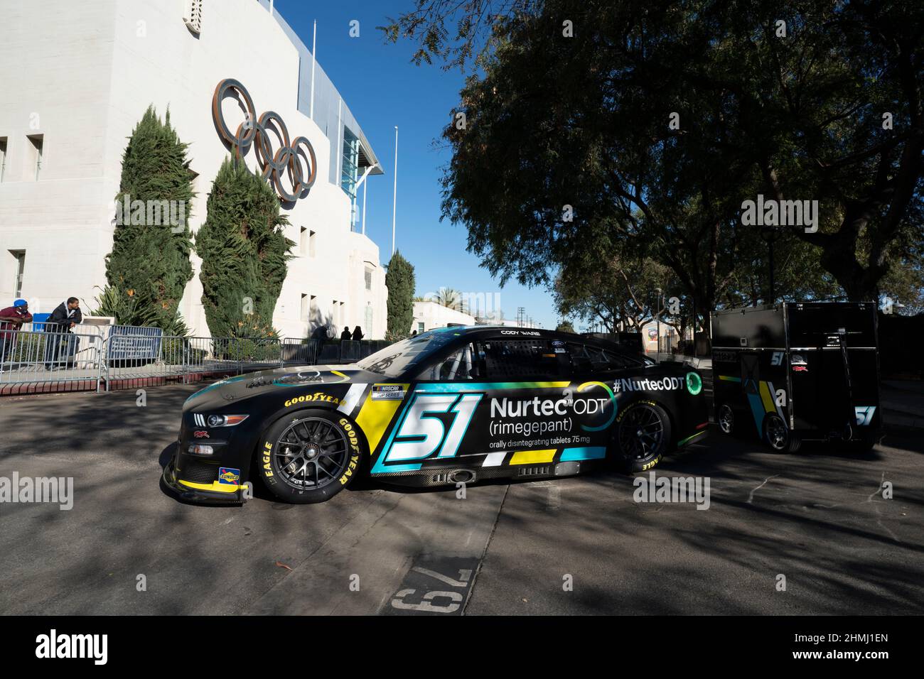 Beijing, Hebei, China. 5th Feb, 2022. Ware Racing takes to the track ...