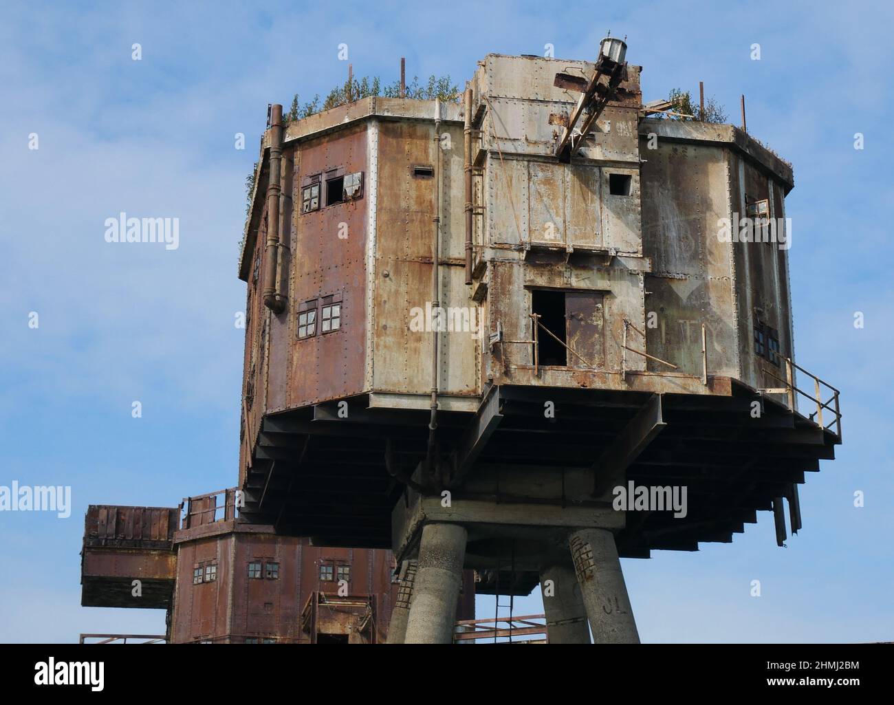 Shivering Sands Fort, Thames Estuary, England Stock Photo - Alamy