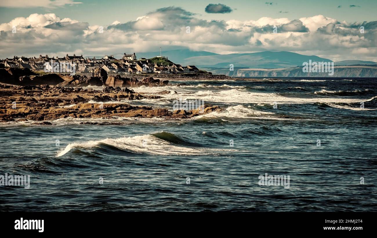 Burghead, Moray, Pictish Capital Stock Photo - Alamy