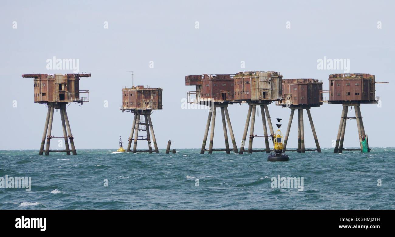 Shivering Sands Fort High Resolution Stock Photography and Images - Alamy