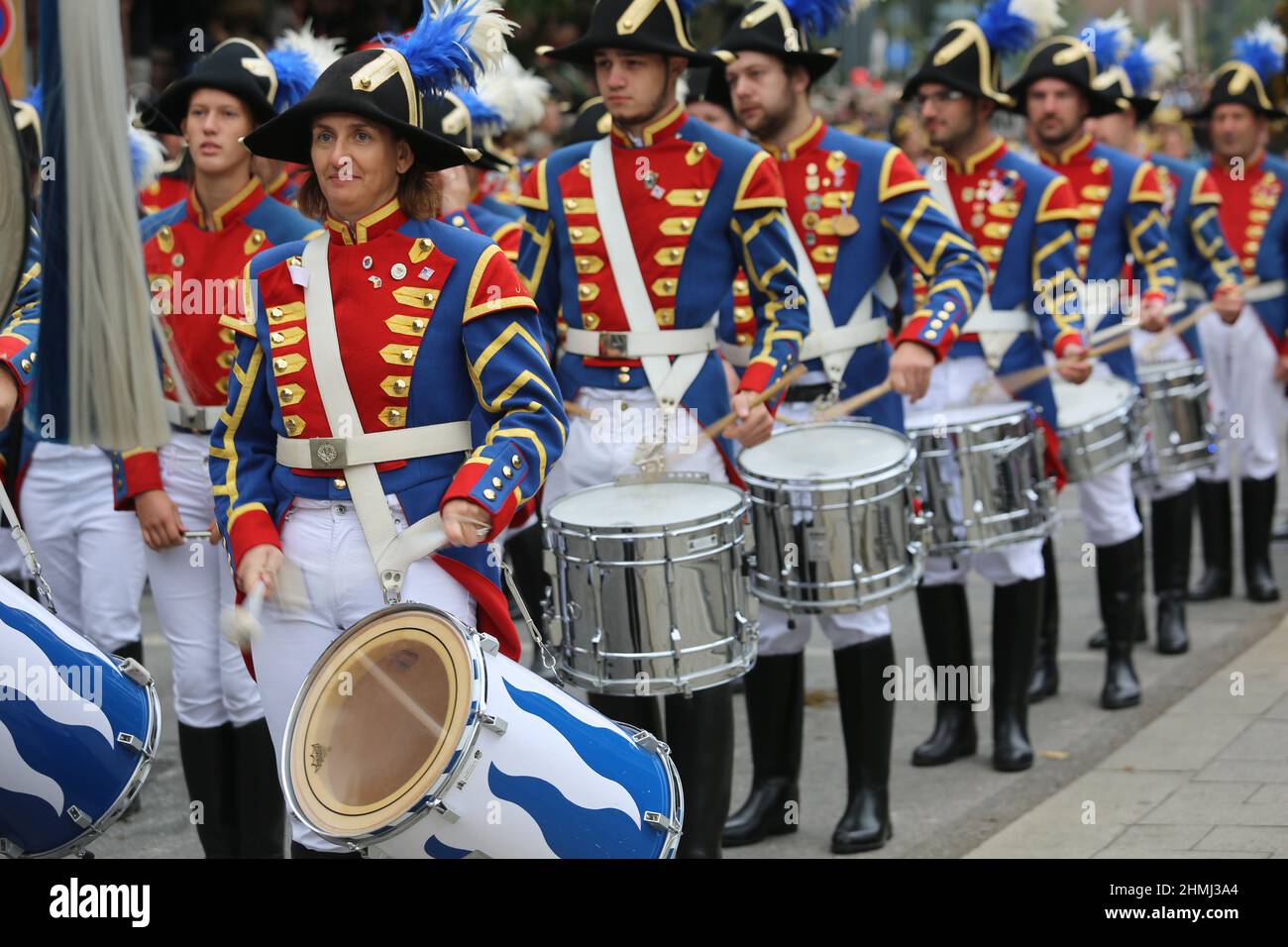 Oktoberfest Parade takes place in Munich, Germany Stock Photo - Alamy
