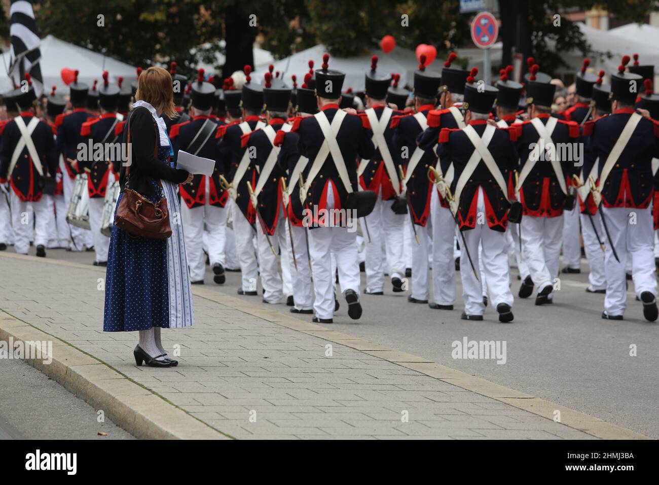 Oktoberfest Parade takes place in Munich, Germany Stock Photo - Alamy