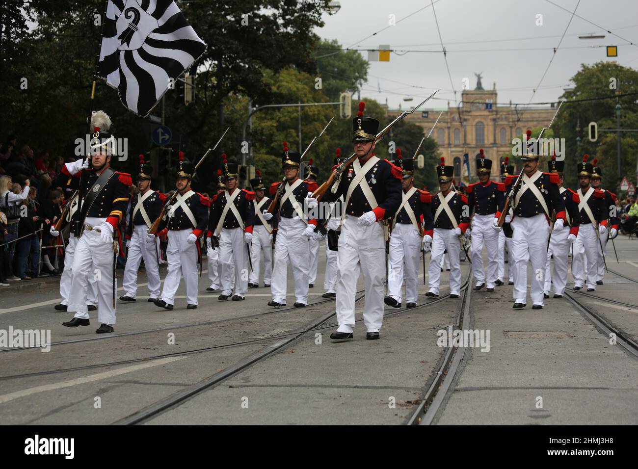 Oktoberfest Parade takes place in Munich, Germany Stock Photo - Alamy