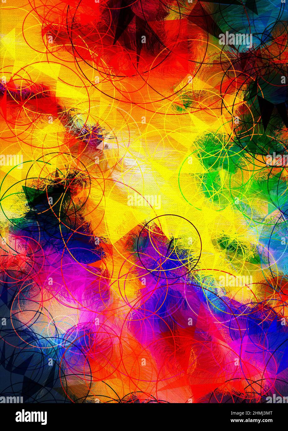 Graphical Painting Art Background Modern Conceptual Art,Synthwave ...