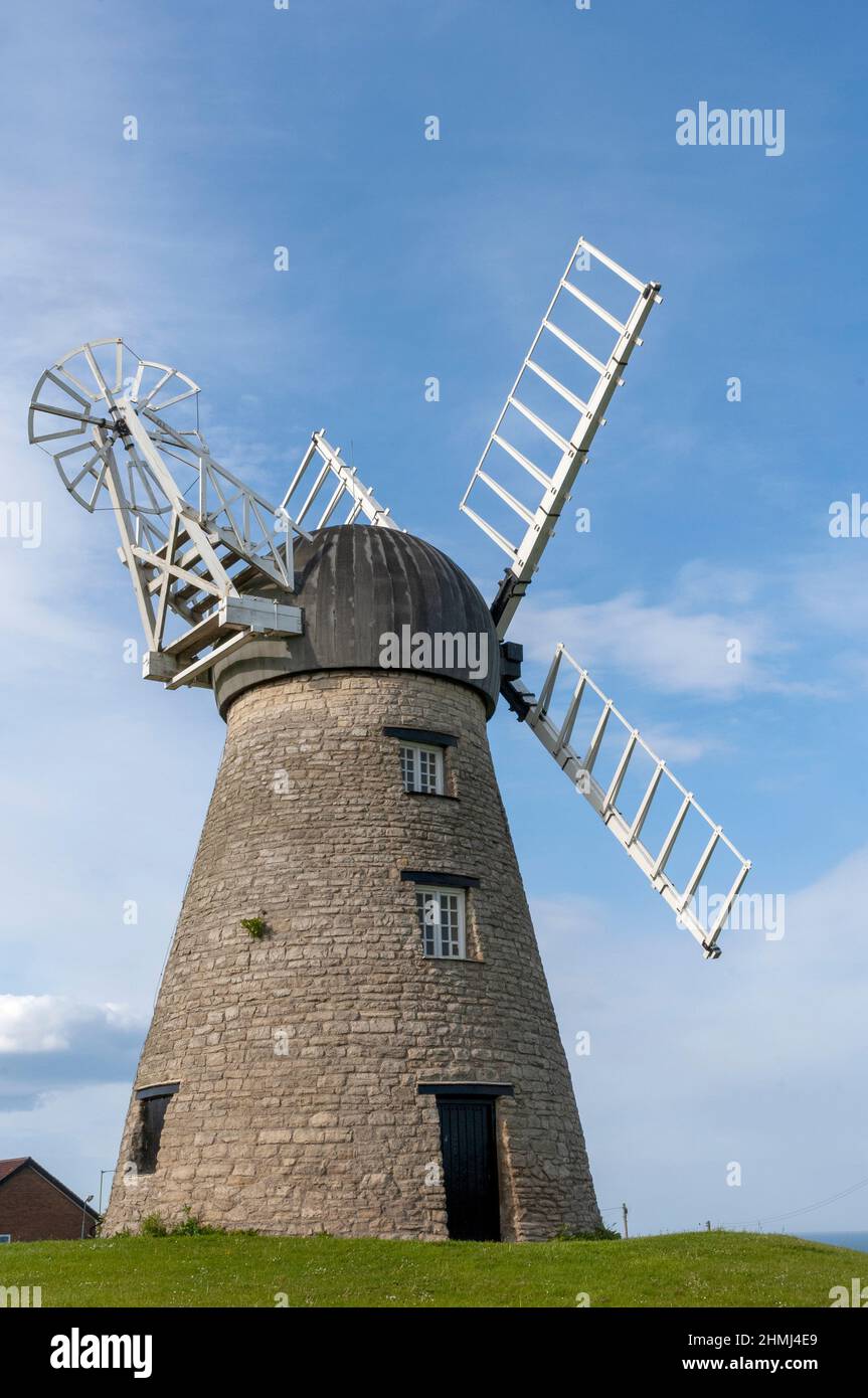 Whitburn Windmill, Whitburn, Sunderland, England, UK Stock Photo - Alamy