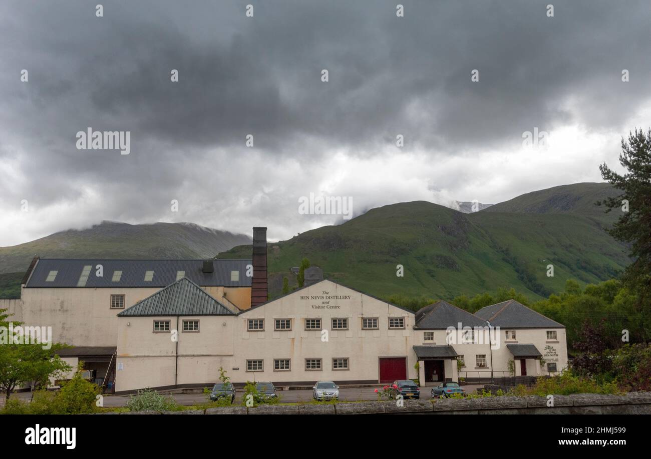 Ben Nevis Whisky Distillery, Lochy Bridge Fort William, Scotland, UK ...