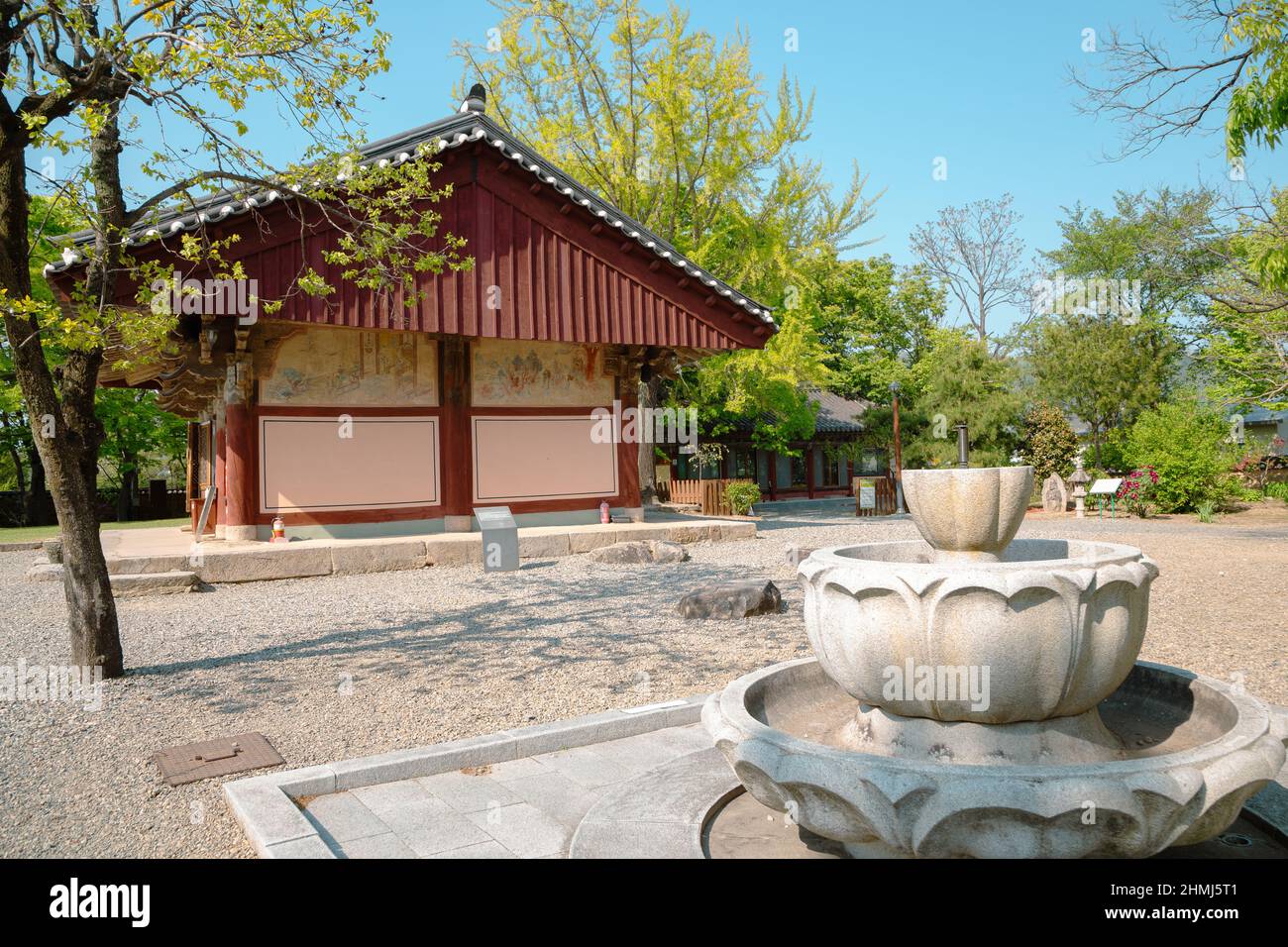 Bunhwangsa temple at spring in Gyeongju, Korea Stock Photo - Alamy