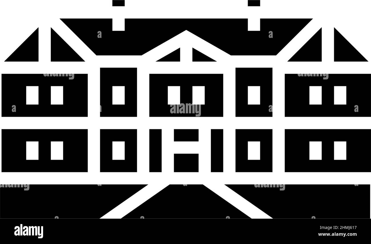 Tudor revival architecture Stock Vector Images - Alamy