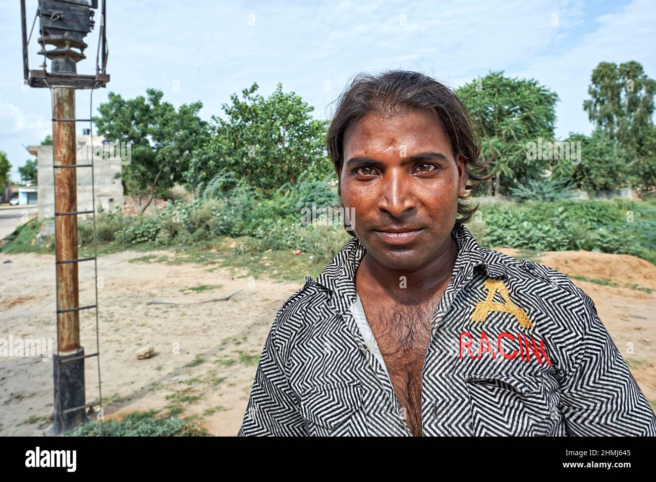 Rural village area rajasthan hi-res stock photography and images - Alamy