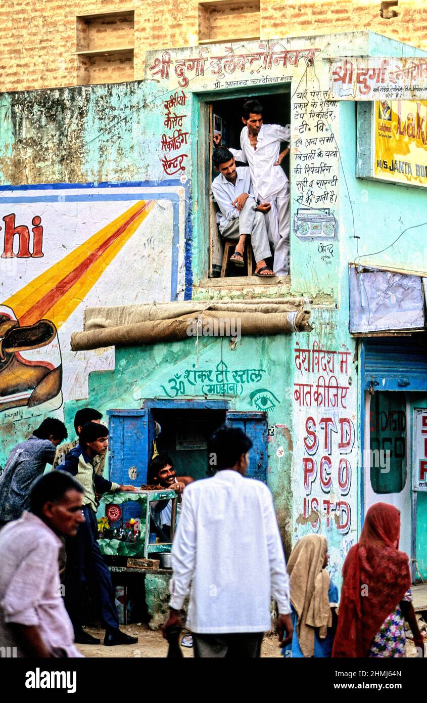 India. Street life in jaipur India Stock Photo - Alamy