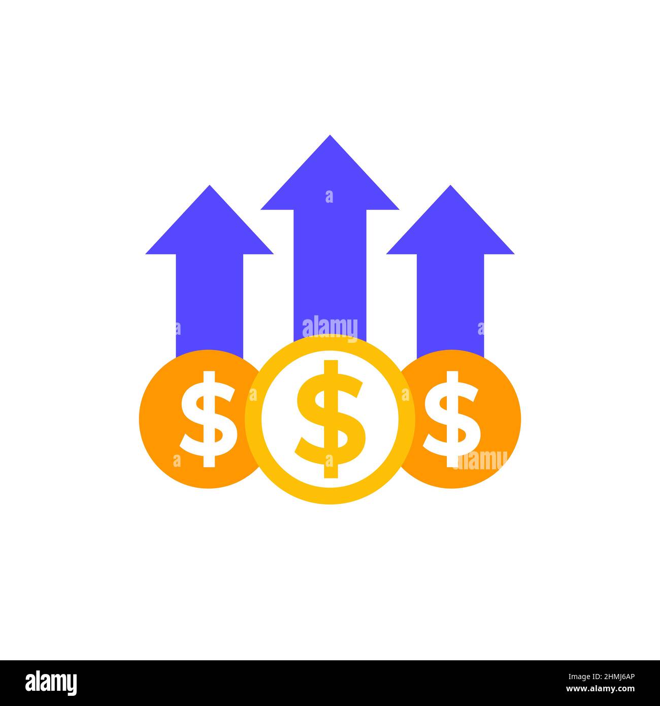 profit, income growth vector icon Stock Vector Image & Art - Alamy