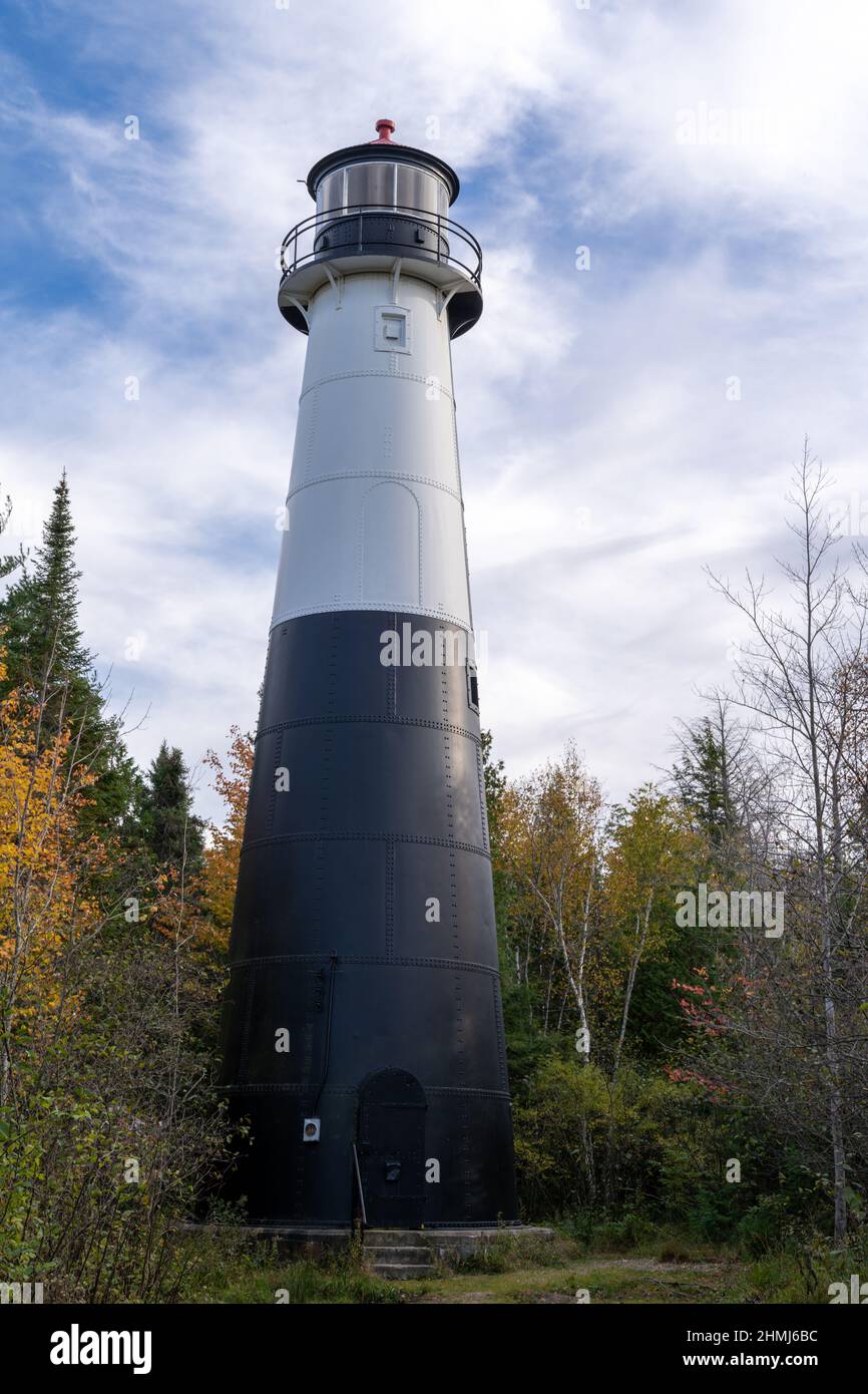 Munising range light lighthouse hi-res stock photography and images - Alamy
