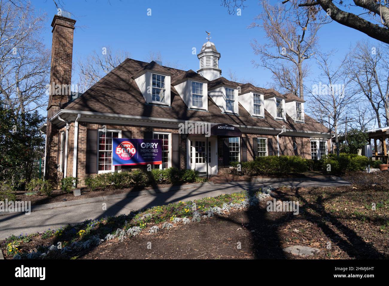 Nashville, Tennessee - January 11, 2022: Exterior of the Roy Acuff ...