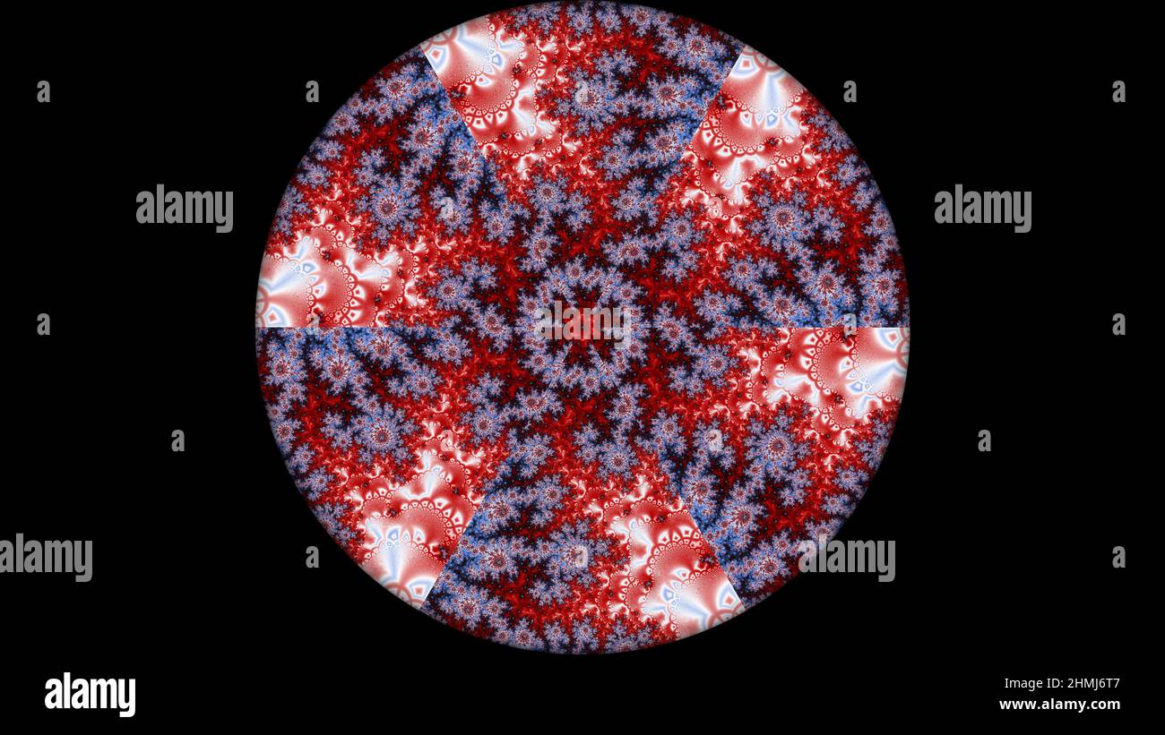 Abstract Computer generated Fractal design. A fractal is a never-ending pattern. Fractals are ...