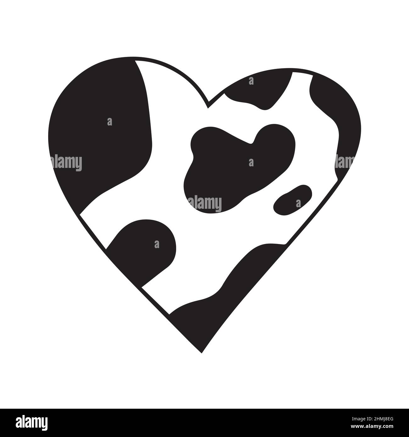 a hand-drawn heart. Hand-drawn hearts with a rough marker, isolated on ...