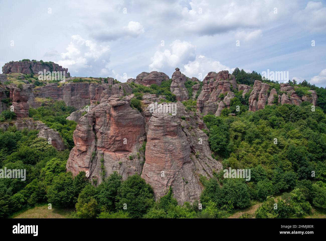 The Belogradchik Rocks are a group of strangely shaped sandstone and ...