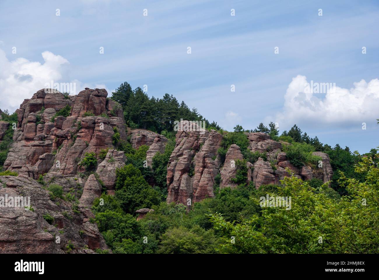 The Belogradchik Rocks are a group of strangely shaped sandstone and ...