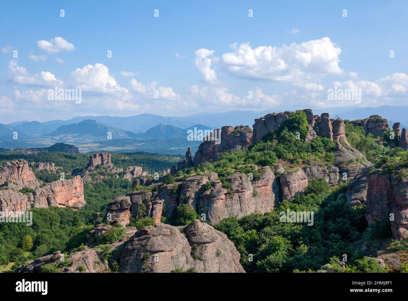 The Belogradchik Rocks are a group of strangely shaped sandstone and ...