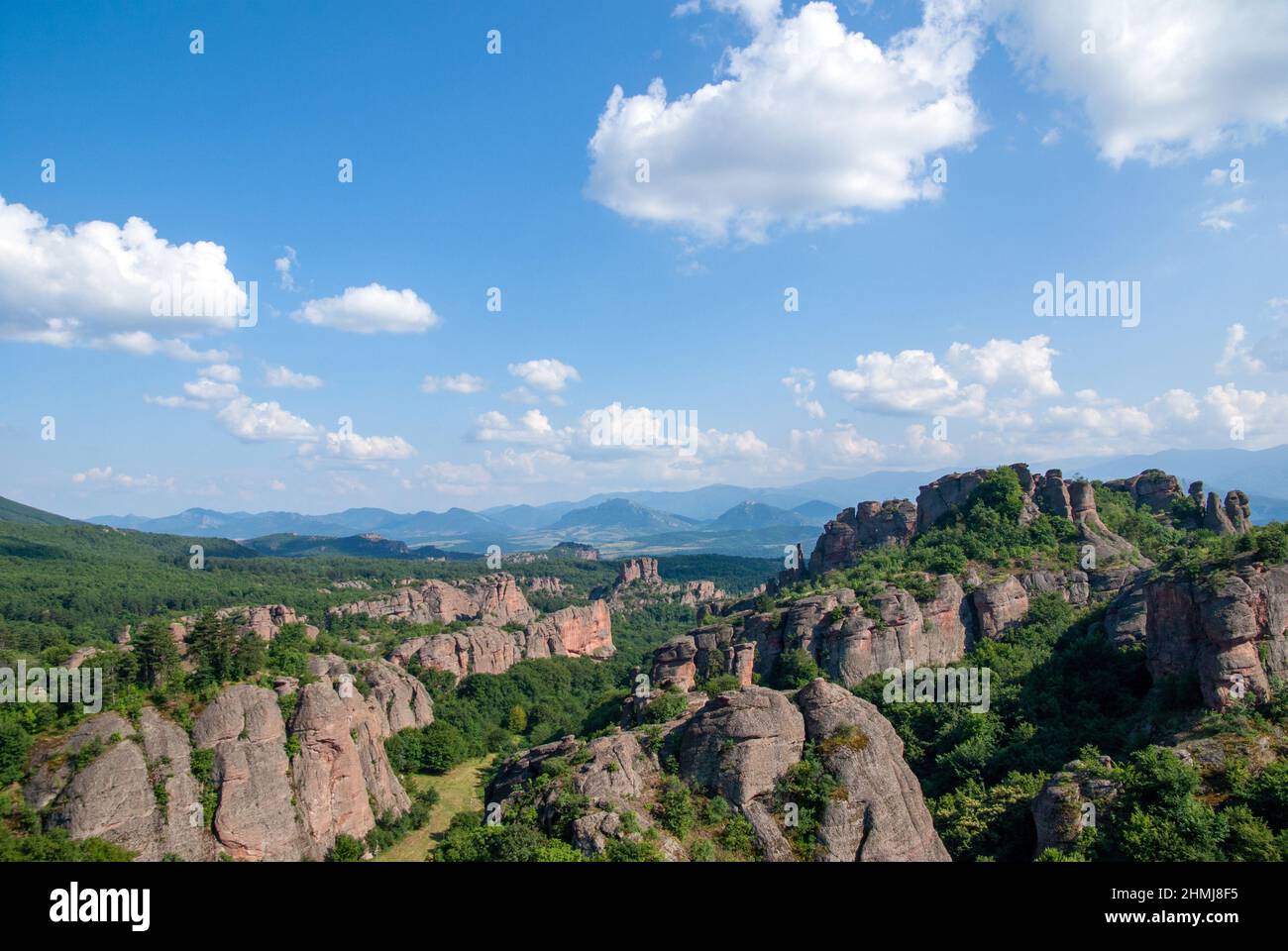 The Belogradchik Rocks are a group of strangely shaped sandstone and ...