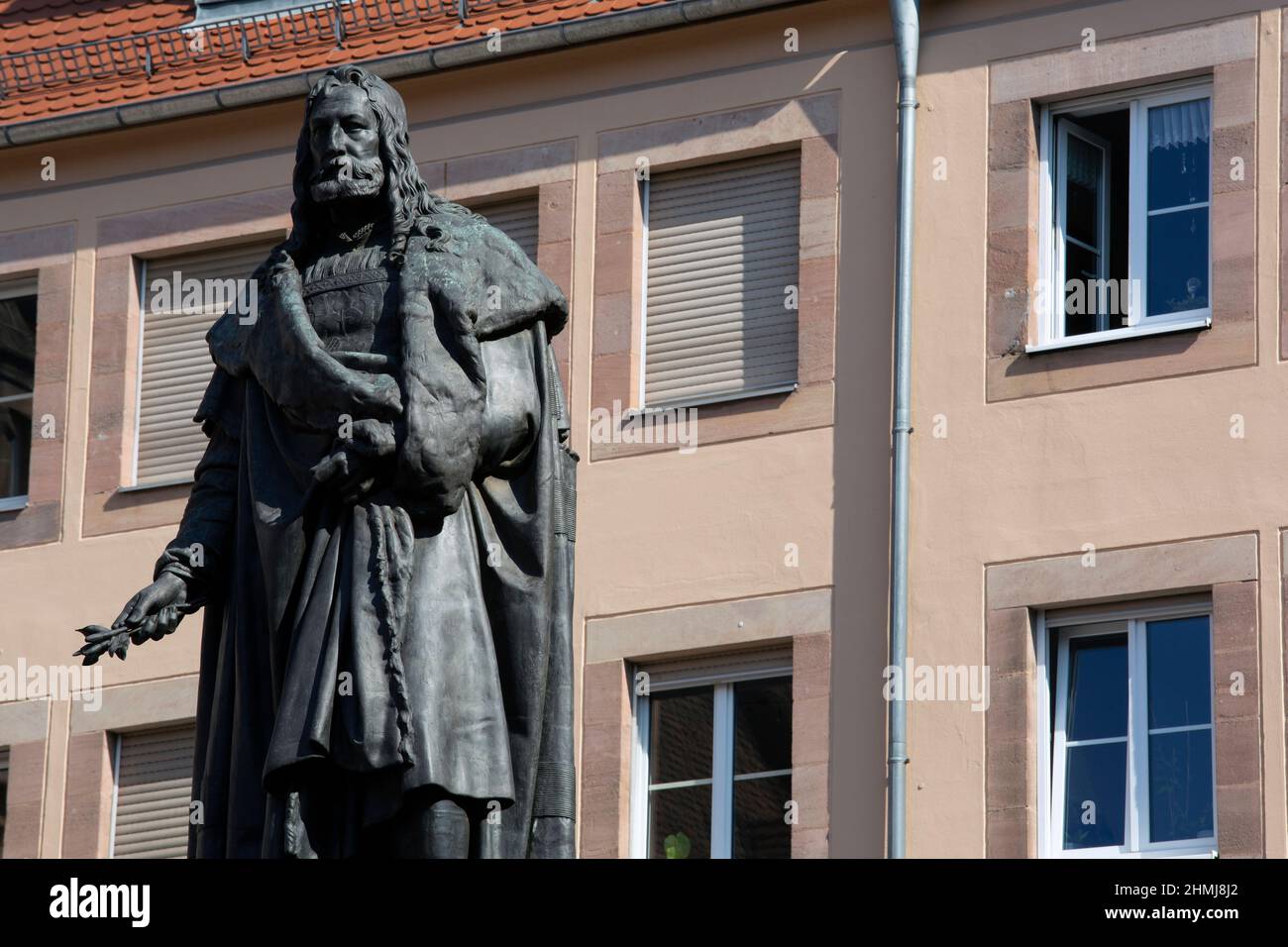 Statue of Dürer in Nuremberg, Germany Stock Photo - Alamy