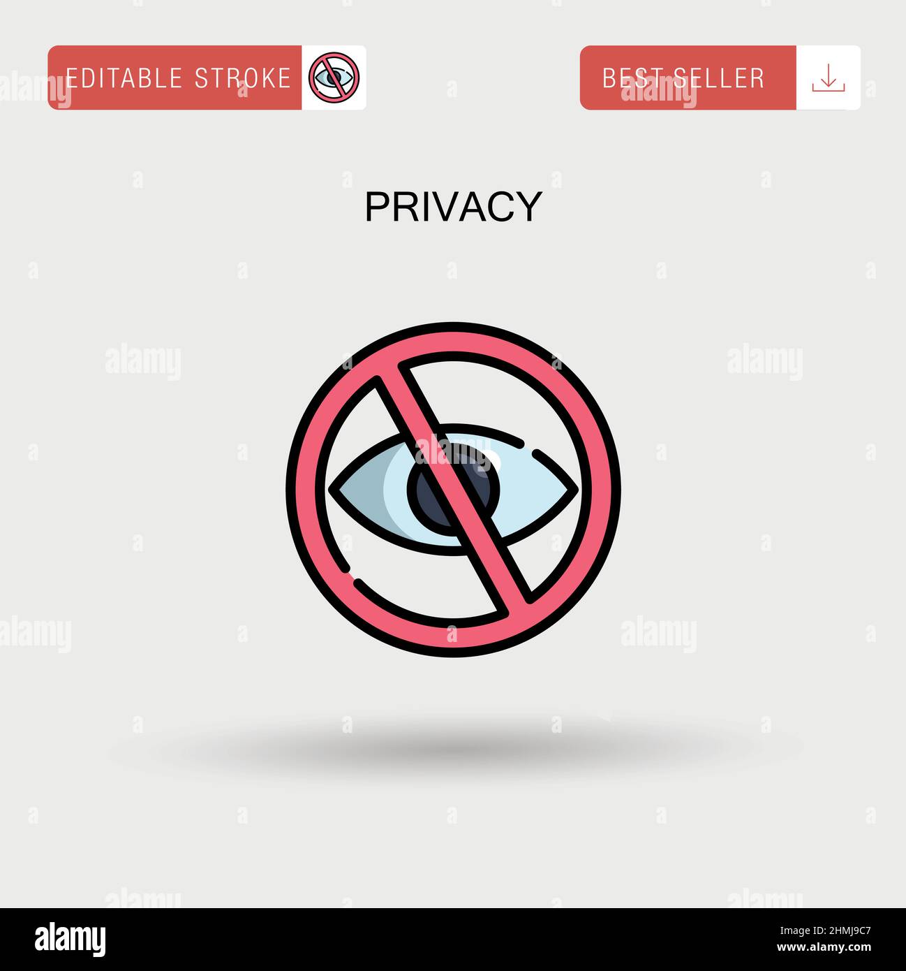 Privacy information Stock Vector Images - Alamy