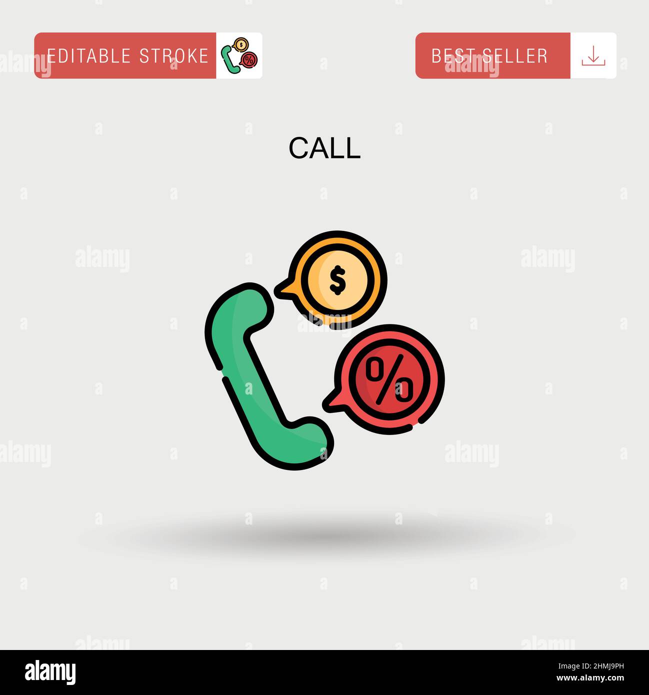 Video call support icon Stock Vector Images - Alamy