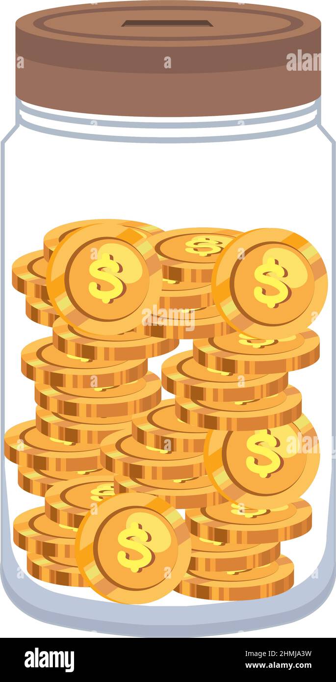 Dollars glass Stock Vector Images - Alamy