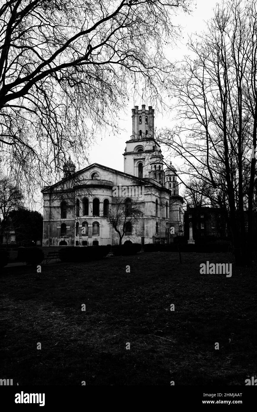 St George in the East Stock Photo - Alamy